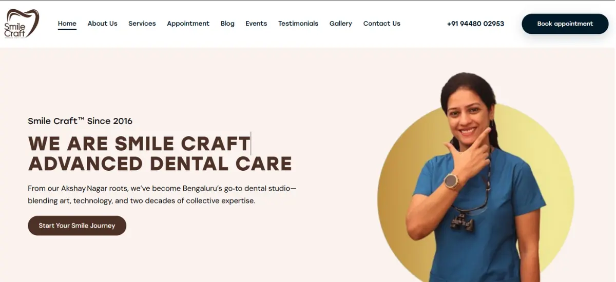 Home - Smile Craft Advanced Dental Clinic